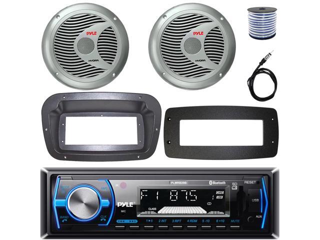 Click here for Pyle PLMRB29B Single-DIN Marine Bluetooth USB/AUX... prices