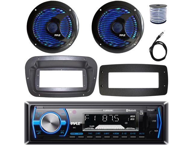 Click here for Pyle PLMRB29B Single-DIN Marine Bluetooth USB/AUX... prices