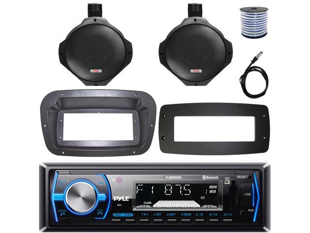 Click here for Pyle PLMRB29B Single-DIN Marine Bluetooth USB/AUX... prices