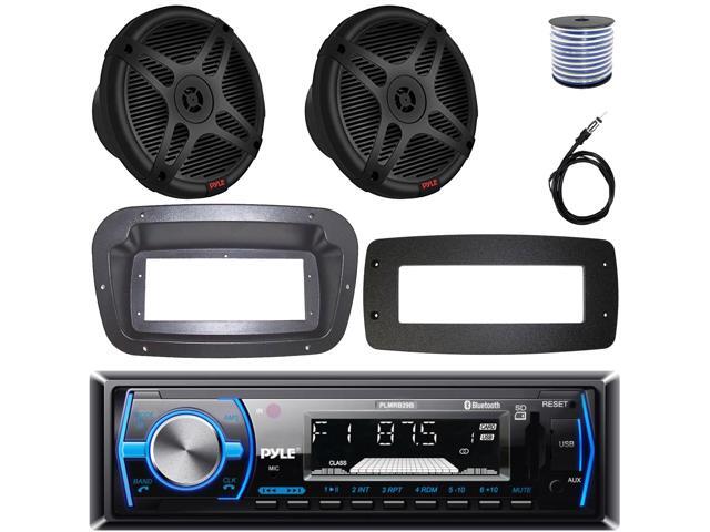 Click here for Pyle PLMRB29B Single-DIN Marine Bluetooth USB/AUX... prices