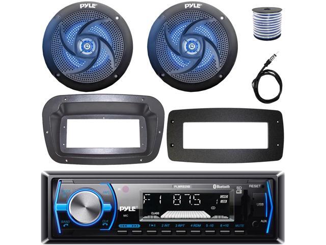 Click here for Pyle PLMRB29B Single-DIN Marine Bluetooth USB/AUX... prices