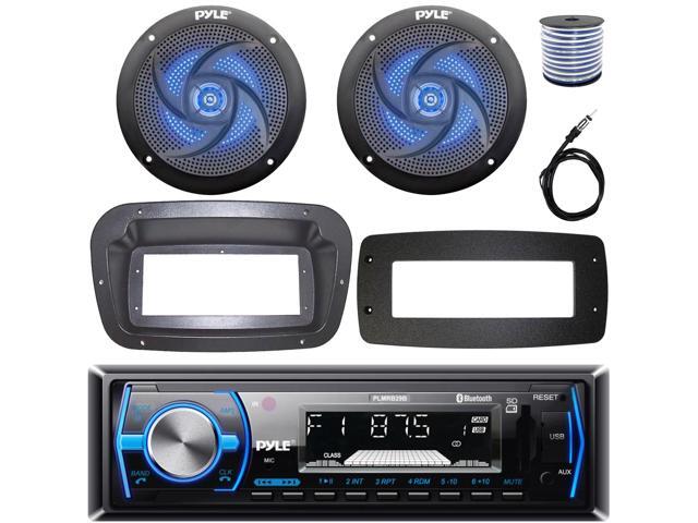 Click here for Pyle PLMRB29B Single-DIN Marine Bluetooth USB/AUX... prices