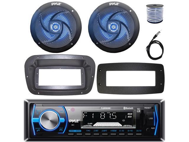 Click here for Pyle PLMRB29B Single-DIN Marine Bluetooth USB/AUX... prices