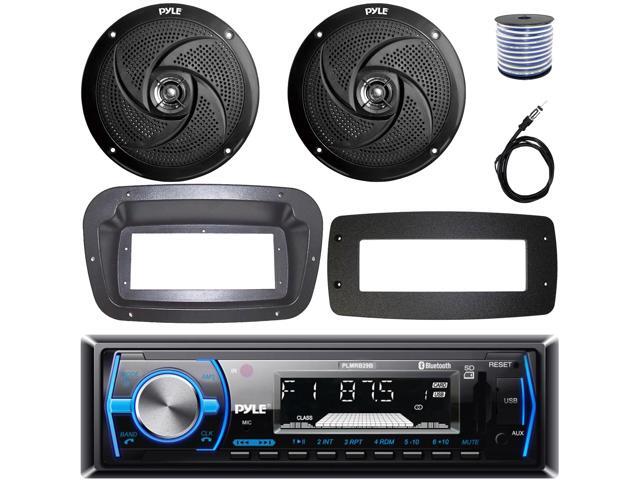 Click here for Pyle PLMRB29B Single-DIN Marine Bluetooth USB/AUX... prices