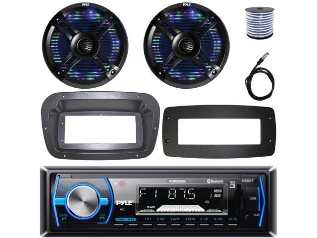 Click here for Pyle PLMRB29B Single-DIN Marine Bluetooth USB/AUX... prices