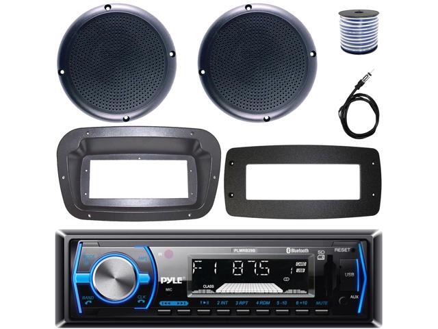 Click here for Pyle PLMRB29B Single-DIN Marine Bluetooth USB/AUX... prices