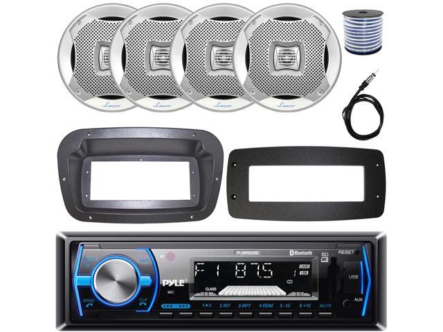 Click here for Pyle PLMRB29B Single-DIN Marine Bluetooth USB/AUX... prices