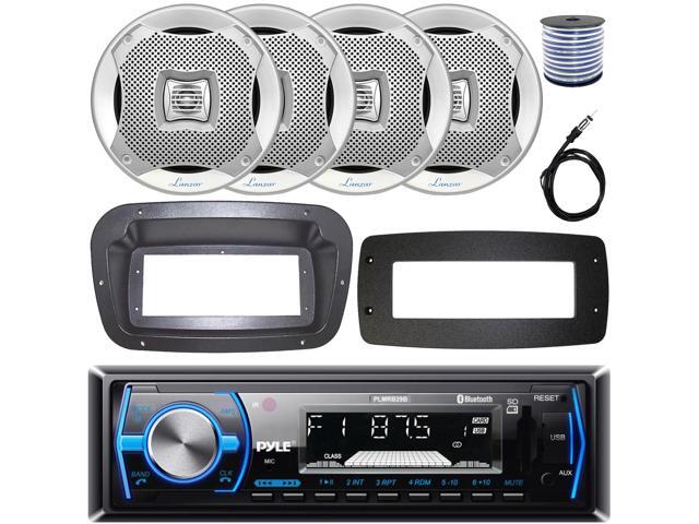 Click here for Pyle PLMRB29B Single-DIN Marine Bluetooth USB/AUX... prices