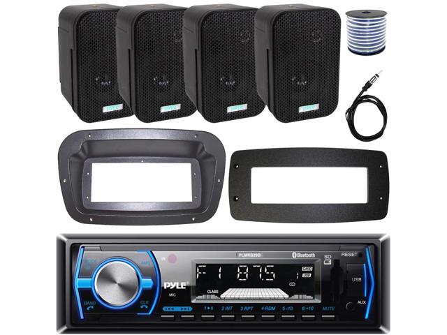 Click here for Pyle PLMRB29B Single-DIN Marine Bluetooth USB/AUX... prices
