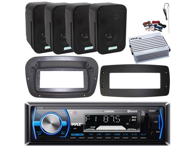 Click here for Pyle PLMRB29B Single-DIN Marine Bluetooth USB/AUX... prices