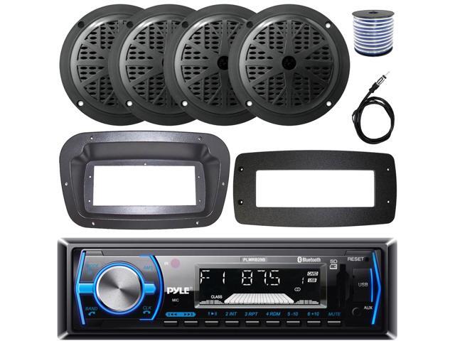 Click here for Pyle PLMRB29B Single-DIN Marine Bluetooth USB/AUX... prices