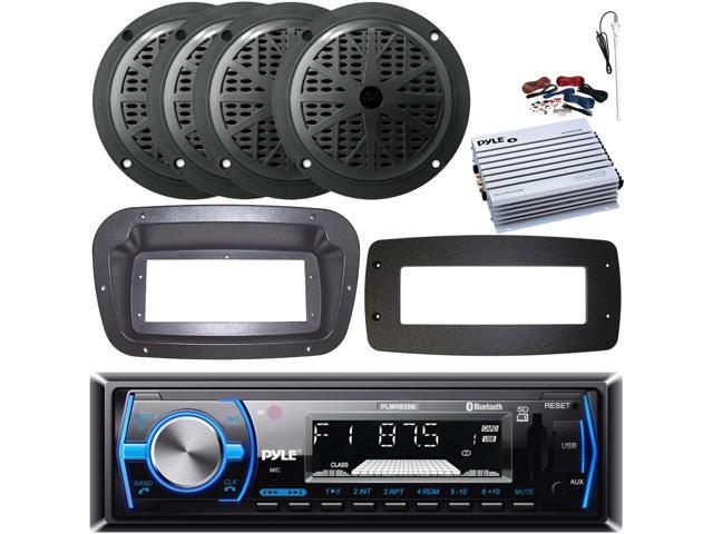 Click here for Pyle PLMRB29B Single-DIN Marine Bluetooth USB/AUX... prices
