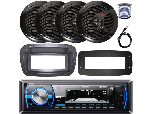 Click here for Pyle PLMRB29B Single-DIN Marine Bluetooth USB/AUX... prices