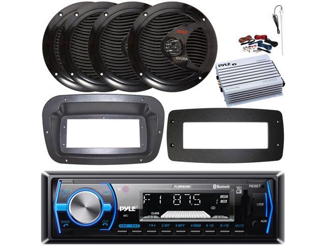 Click here for Pyle PLMRB29B Single-DIN Marine Bluetooth USB/AUX... prices