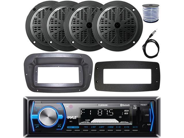 Click here for Pyle PLMRB29B Single-DIN Marine Bluetooth USB/AUX... prices