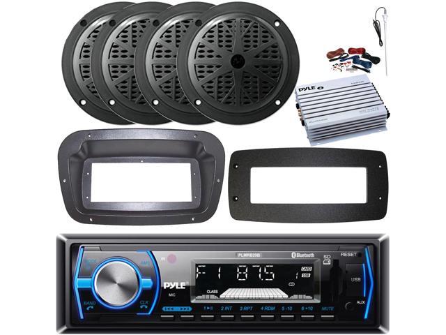 Click here for Pyle PLMRB29B Single-DIN Marine Bluetooth USB/AUX... prices