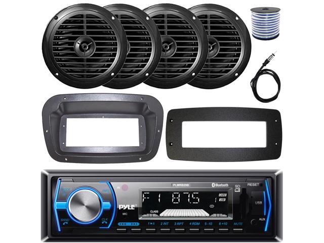 Click here for Pyle PLMRB29B Single-DIN Marine Bluetooth USB/AUX... prices