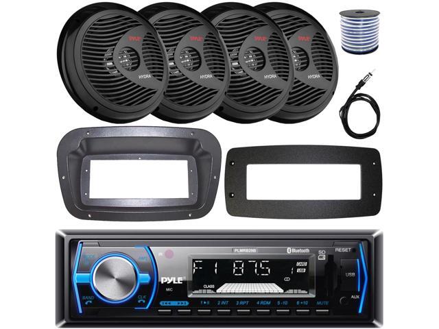 Click here for Pyle PLMRB29B Single-DIN Marine Bluetooth USB/AUX... prices