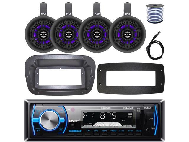 Click here for Pyle PLMRB29B Single-DIN Marine Bluetooth USB/AUX... prices