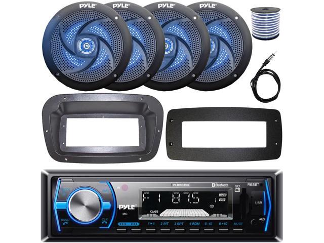 Click here for Pyle PLMRB29B Single-DIN Marine Bluetooth USB/AUX... prices