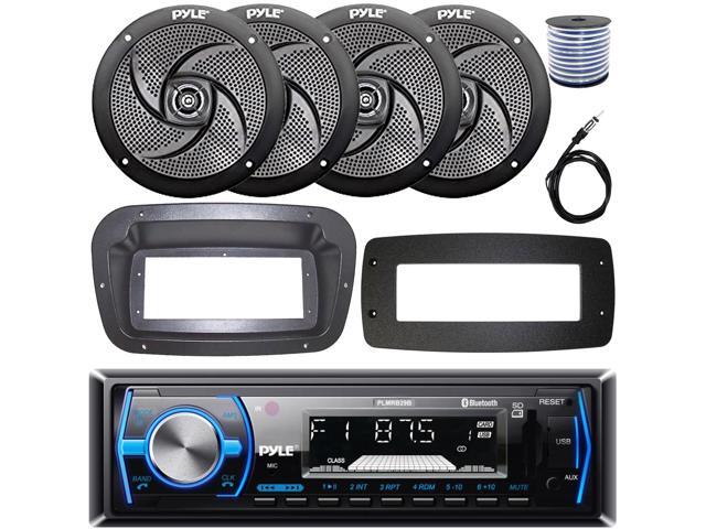 Click here for Pyle PLMRB29B Single-DIN Marine Bluetooth USB/AUX... prices