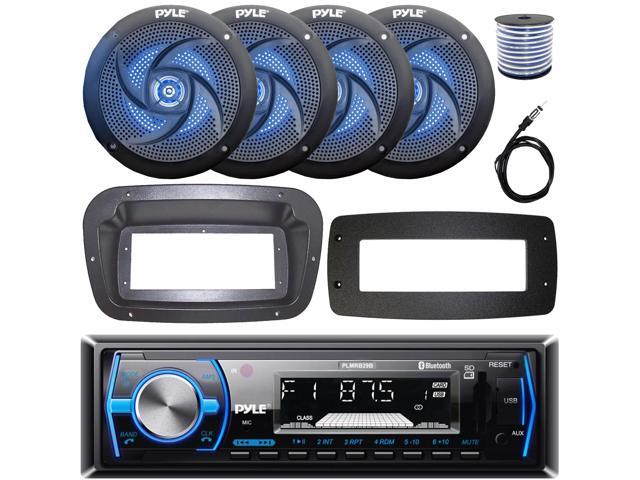 Click here for Pyle PLMRB29B Single-DIN Marine Bluetooth USB/AUX... prices