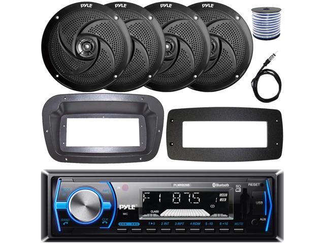 Click here for Pyle PLMRB29B Single-DIN Marine Bluetooth USB/AUX... prices
