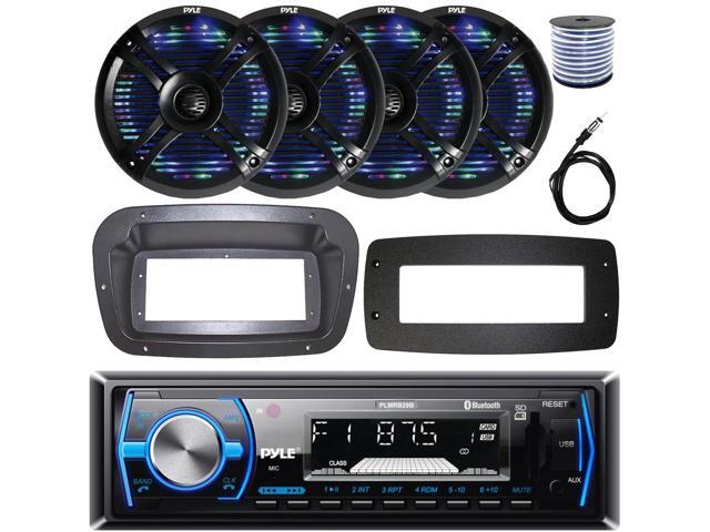 Click here for Pyle PLMRB29B Single-DIN Marine Bluetooth USB/AUX... prices