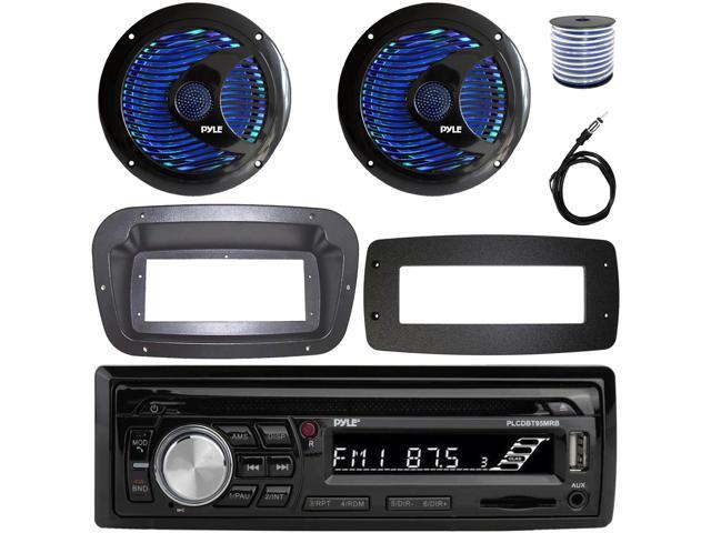 Click here for Pyle PLCDBT95 Single-DIN Bluetooth Marine AUX/USB... prices