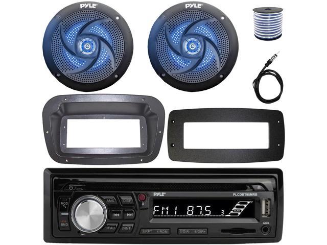 Click here for Pyle PLCDBT95 Single-DIN Bluetooth Marine AUX/USB... prices