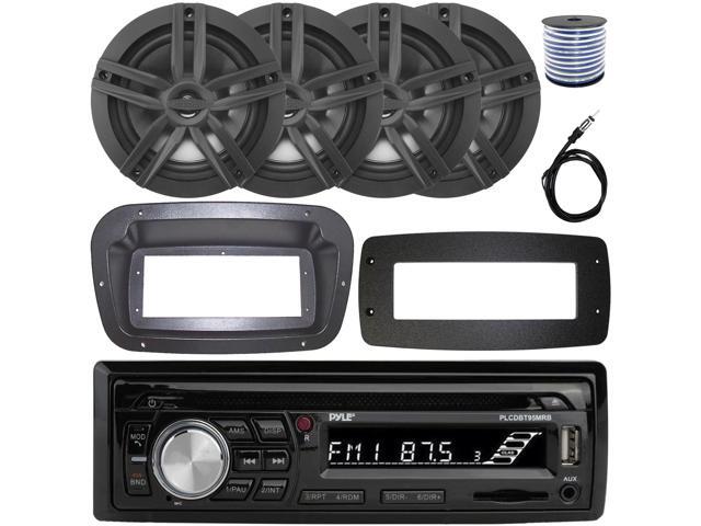 Click here for Pyle PLCDBT95 Single-DIN Bluetooth Marine AUX/USB... prices