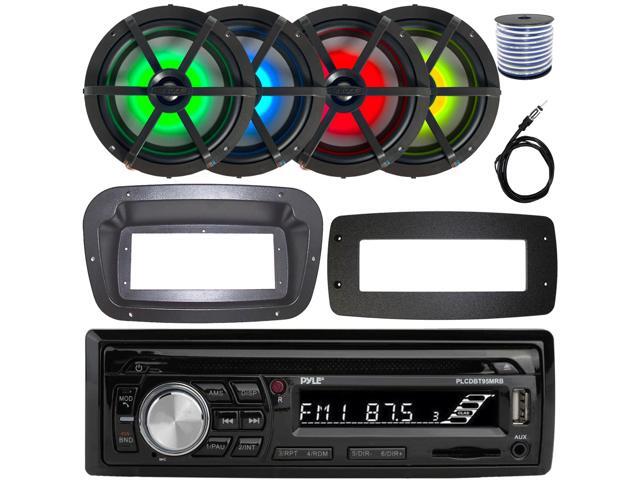 Click here for Pyle PLCDBT95 Single-DIN Bluetooth Marine AUX/USB... prices