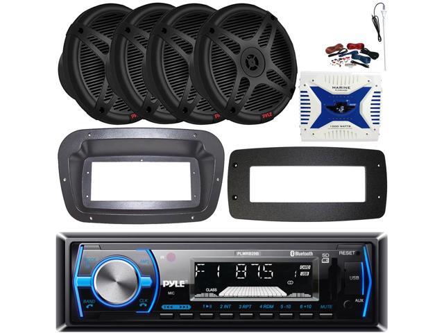 Click here for Pyle PLMRB29B Single-DIN Marine Bluetooth USB/AUX... prices