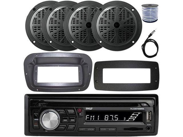 Click here for Pyle PLCDBT95 Single-DIN Bluetooth Marine AUX/USB... prices
