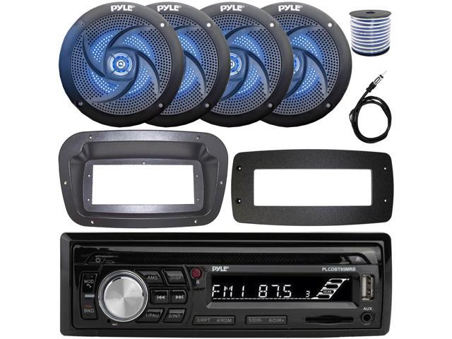 Click here for Pyle PLCDBT95 Single-DIN Bluetooth Marine AUX/USB... prices
