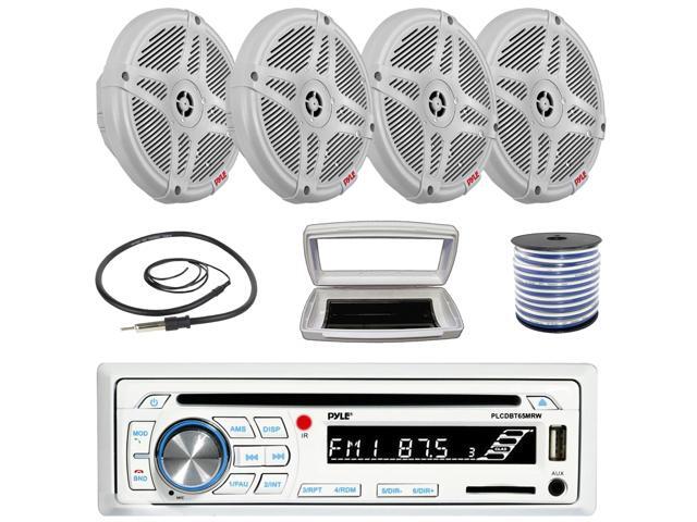 Click here for Pyle PLCDBT65 Single-DIN Marine Bluetooth USB/AUX... prices