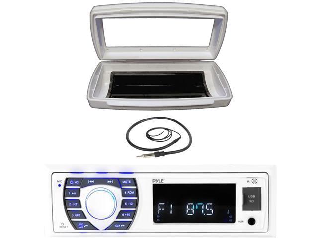 Click here for Pyle PLCDBT65 Single-DIN Marine Bluetooth USB/AUX... prices