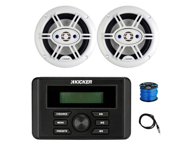 Click here for Kicker KMC3 Weather-Resistant Gauge-Style Bluetoot... prices