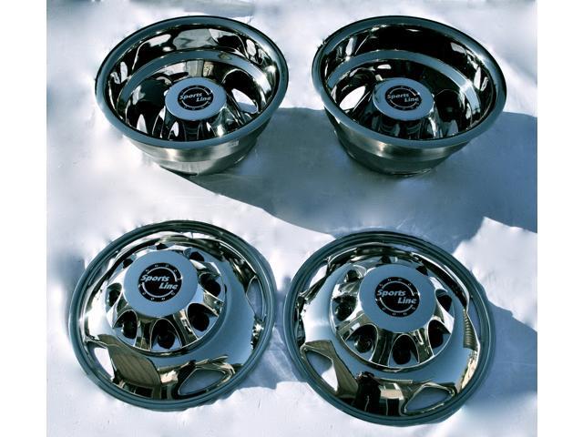 Click here for 17 Stainless Steel Dually Wheel Simulator Set for... prices