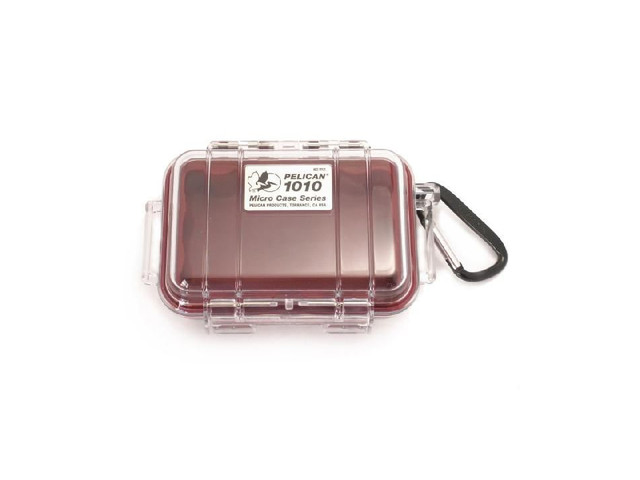 Click here for Pelican 1010 Micro Case - Red with Clear Lid prices