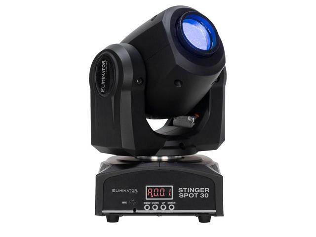 Click here for Eliminator Stinger Spot 30 30-Watt LED Moving Head prices