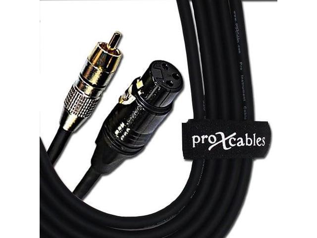 Click here for ProX XC-RXF50 50/ XLR-F to RCA Cable prices
