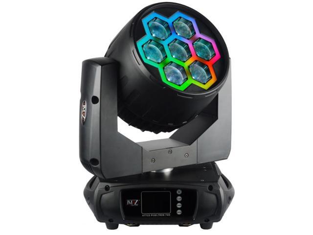 Click here for JMaz Pixl Tron 740Z 7 x 40W RGBW LED Wash Moving H... prices