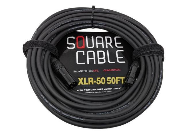 Click here for SquareCable XLR-50 50ft XLR to XLR Cable prices