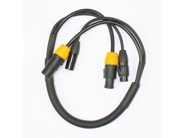 Click here for American DJ AC3PTRUE3 3ft IP65 DMX & Power Combo C... prices