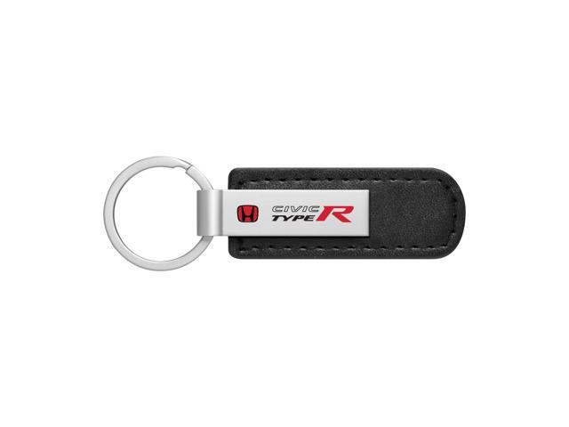 Click here for Honda Red Logo Civic Type-R Silver Metal Black PU... prices