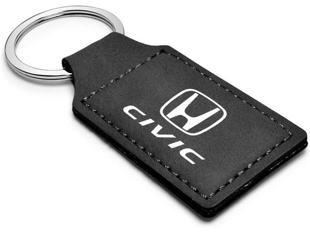 Click here for Honda Civic Rectangular Black Leatherette Key Chai... prices