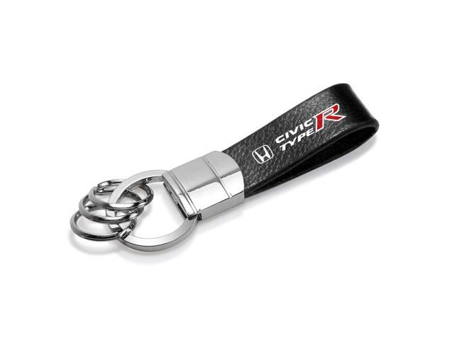 Click here for Honda Civic Type-R Black Real Leather Strap Chrome... prices