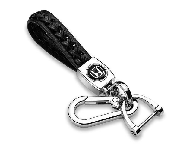 Click here for Honda Logo in Black Braided Rope Style Genuine Lea... prices