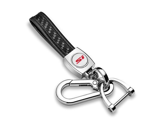 Click here for Honda Civic Si Red Logo in White Real Carbon Fiber... prices